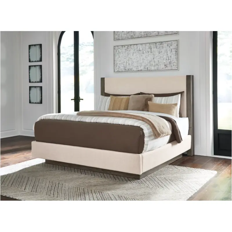 B970-57 Ashley Furniture Anibecca Queen Upholstered Panel Bed