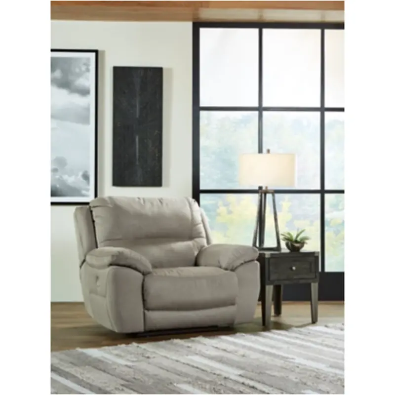 5420382 Ashley Furniture 0 Wall Power Wide Seat Recliner