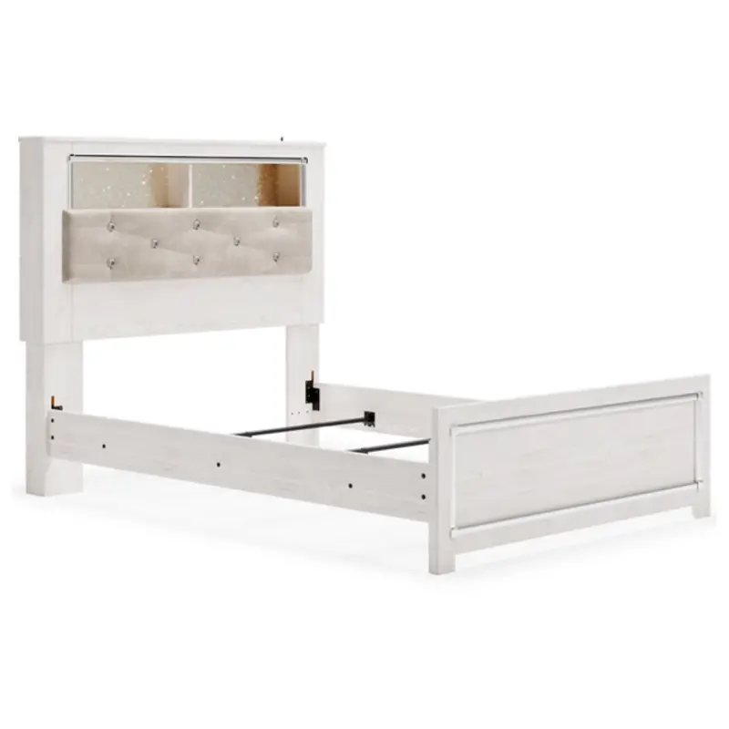 B2640-85 Ashley Furniture Full Upholstered Panel Bookcase Bed