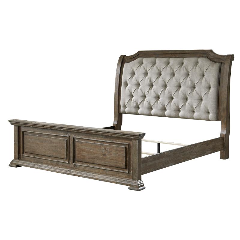 B813-78 Ashley Furniture Wyndahl King Panel Upholstered Panel Bed