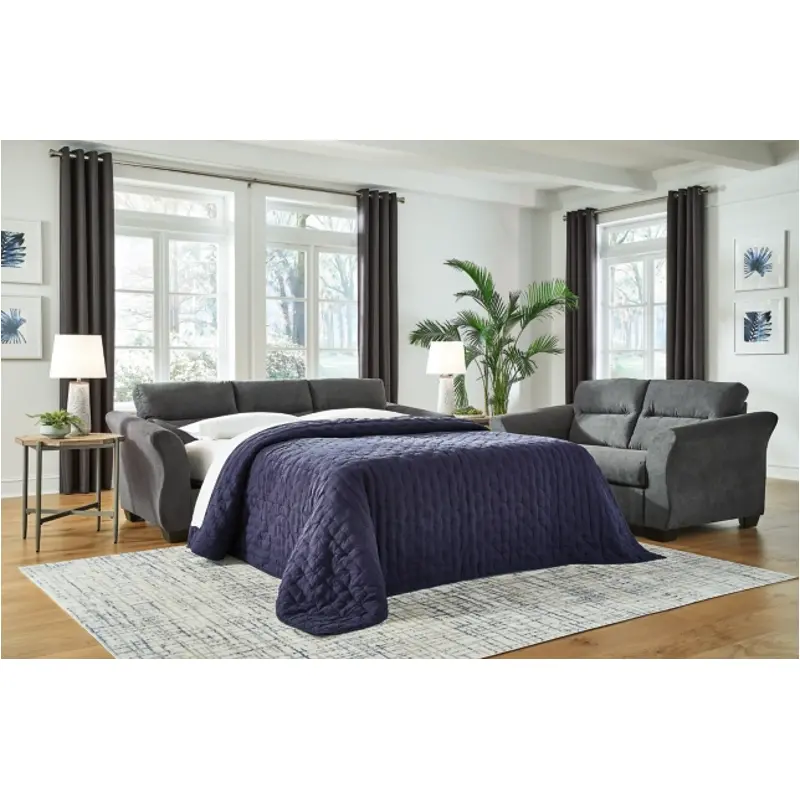 4620439 Ashley Furniture Miravel Queen Sofa Sleeper - Gunmetal