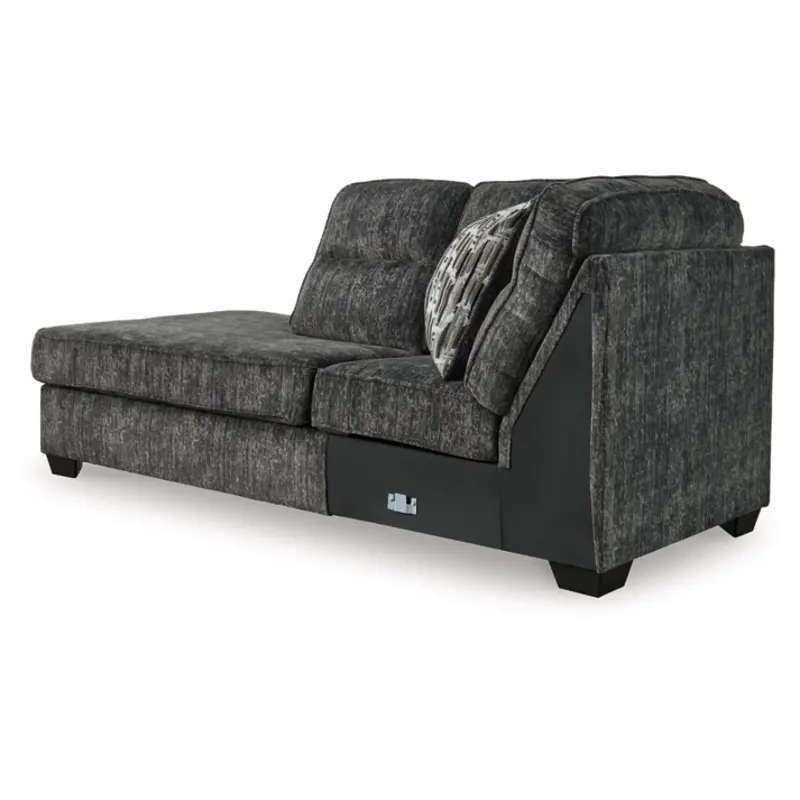 5050416 Ashley Furniture Left-arm Facing Corner Chaise - Gunmetal