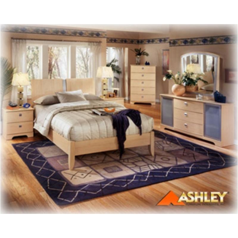 B195-54 Ashley Furniture Bedroom Furniture Queen Ftbd W/ Rails