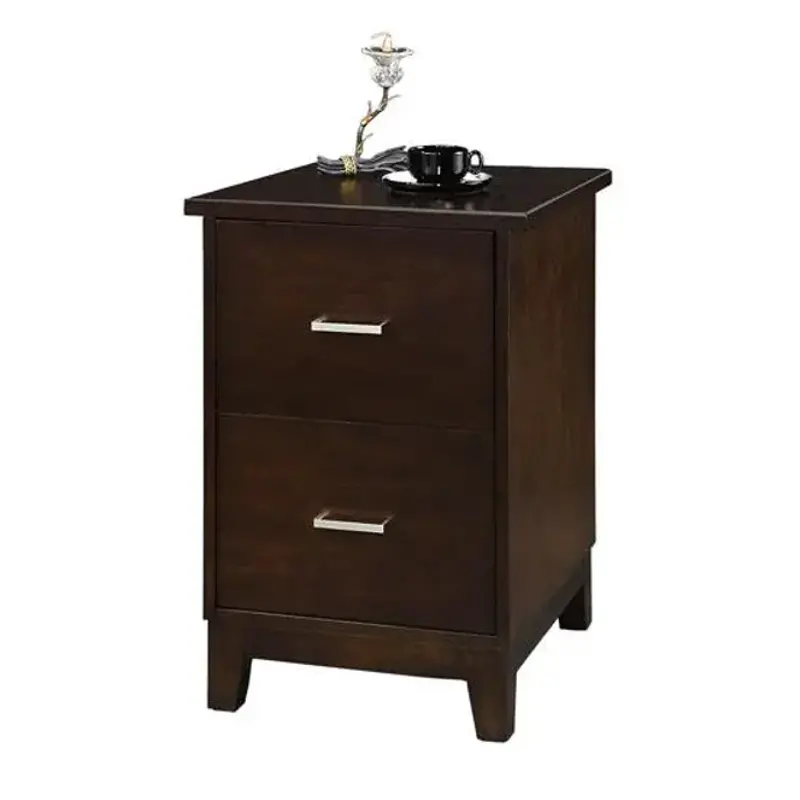 Gkc118 Winners Only Furniture 17in Two Drawer File - Chocolate