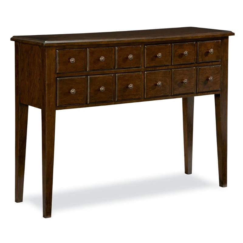 393803 Universal Furniture Apothecary Console - River Bank
